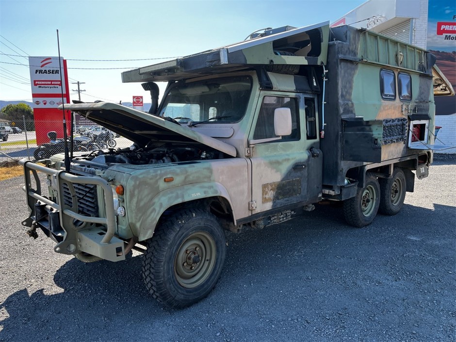 1990 Land Rover PERENTIE 110 6WD Manual Campervan Auction (0001-5057815 ...