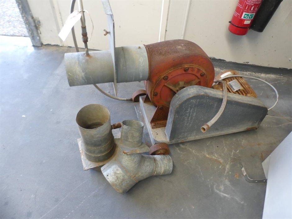 Centrifugal Air Ventilation Pump with Steam Insertion Hose Auction ...
