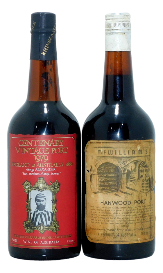 Pack of Assorted Port (2x 750mL) Multi Region Auction (0070-10730827 ...