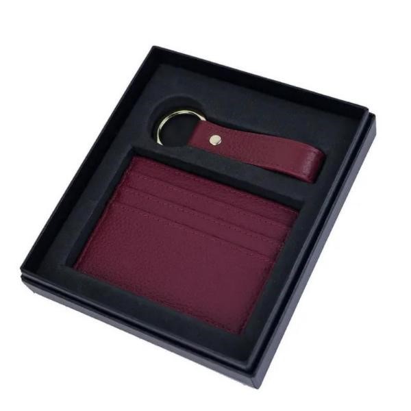 Leather Card Holder/Key Ring Accessory Gift Set Auction (0009-2560706 ...