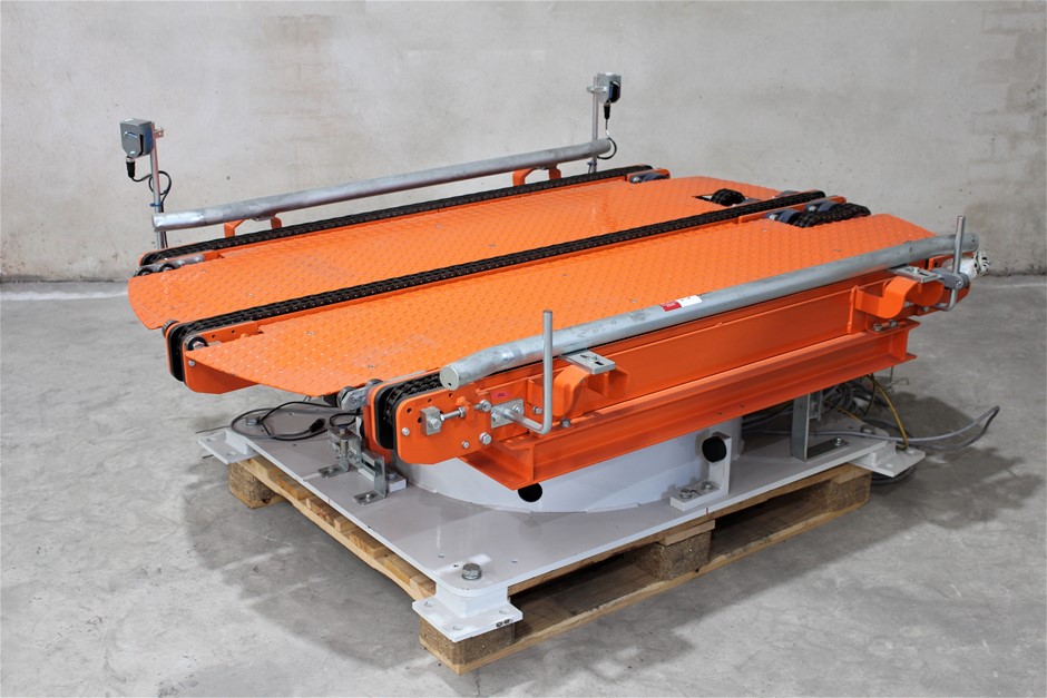 Chain Driven Pallet Conveyor Rotator Auction (0010-5057691) | Grays ...