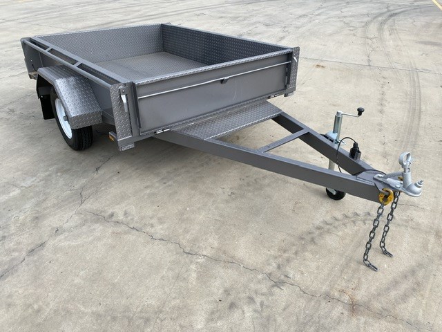 2024 Basic Trailers 7x5 Single Box Trailer Auction (0035-8019260 ...