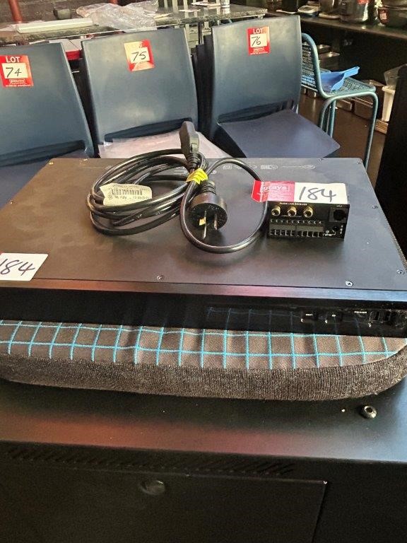 QSC Q-SYS Core 110f USB/Flex Channels Sound Processor Auction (0184 ...