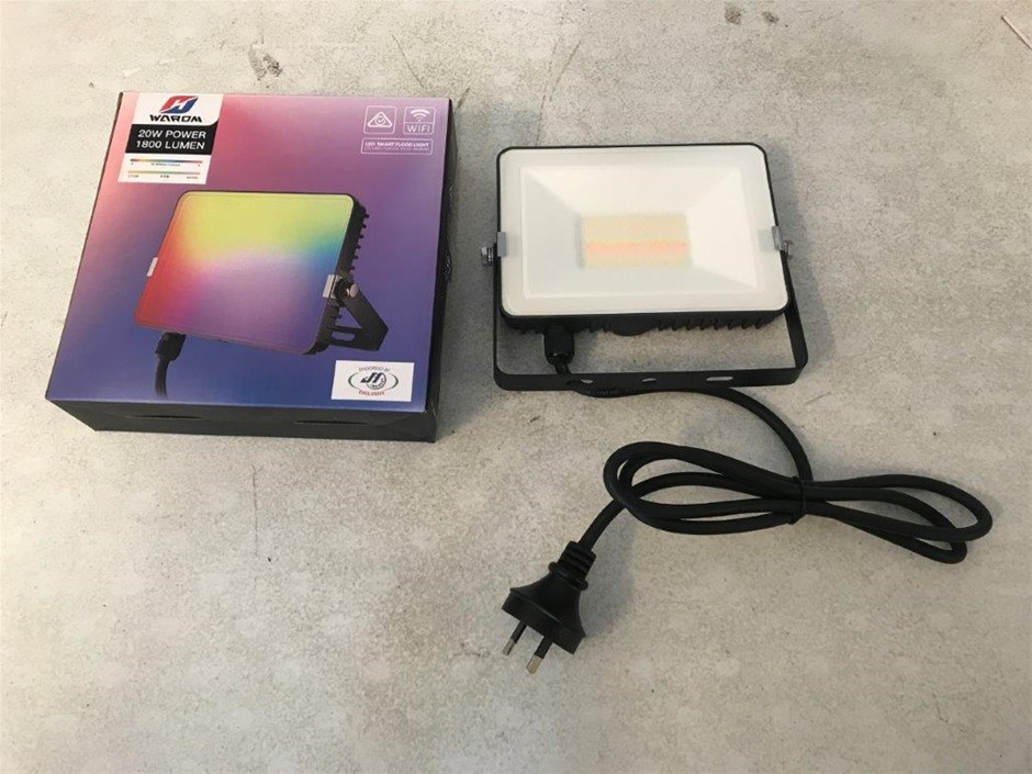 1x Warom 20W LED Smart Flood Light Auction (0869-3030306) | Grays Australia