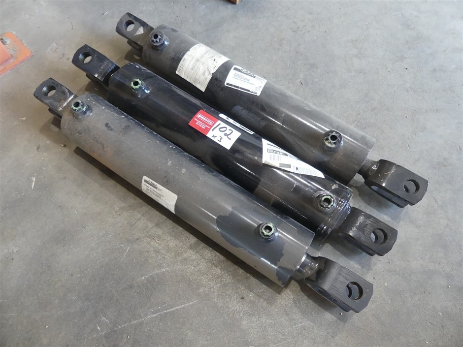 Qty 2 x Unused Hydraulic Cylinders Auction (0102-5057794) | Grays Australia