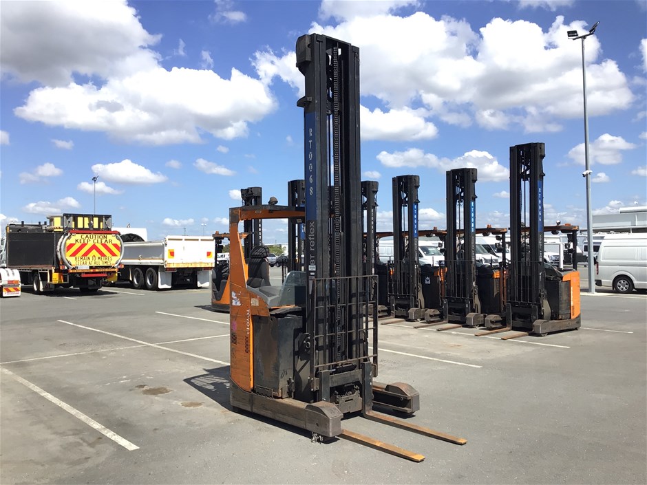 BT RRE160 Reach Forklift Auction (0027-7053712) | Grays Australia