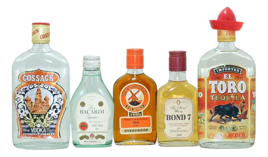 Pack of Assorted Spirits (3x 150mL/2x 375mL) Auction (0046-10730827 ...