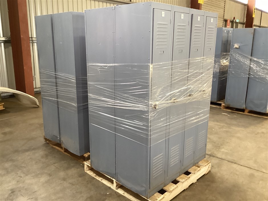 Steel Full Length Lockers, 9 x Sets Auction (0044-8019268) | Grays ...