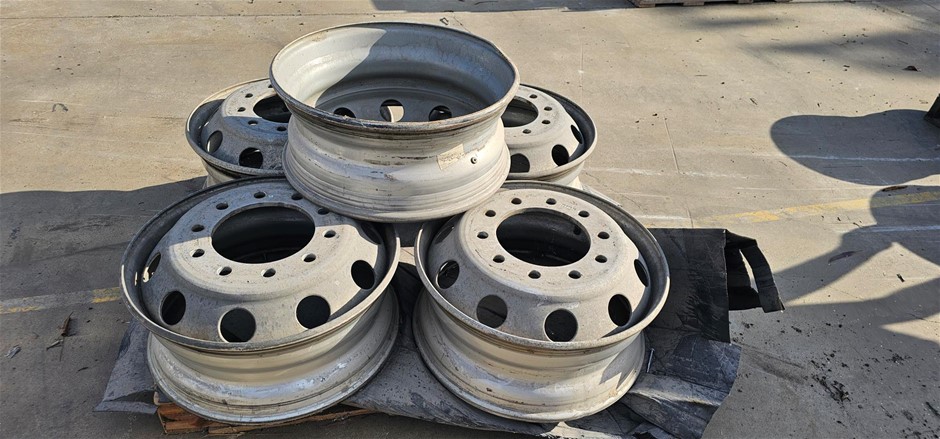 5x Steel Truck rims Auction (0172-5057793) | Grays Australia