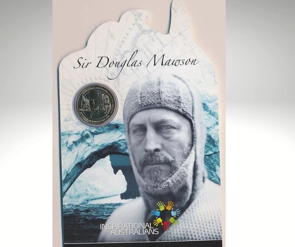 Australia: 2012 $1 Sir Douglas Mawson in RAM Folder Auction (0014 ...