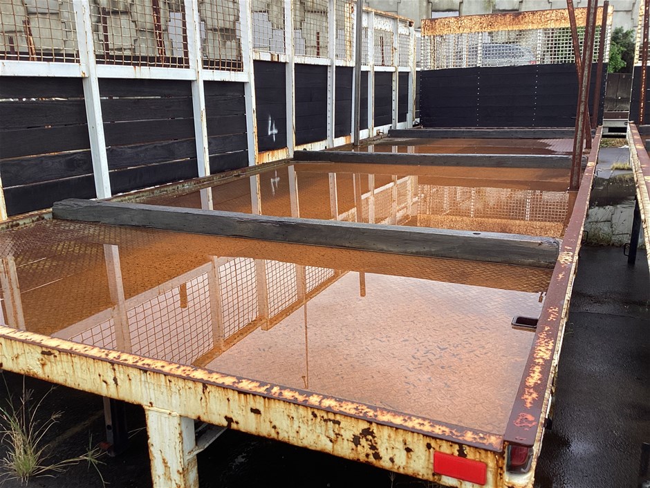 Demountable Reverse Under Flat Top Truck Tray Auction (0027-7053985 ...