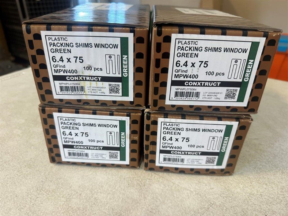 4x Boxes Plastic Packing Shims Auction (1084-3030620) | Grays Australia