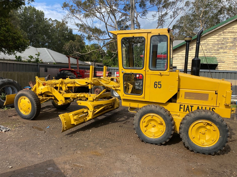 Fiat-Allis 65 Motor Grader Auction (0055-5058392) | Grays Australia