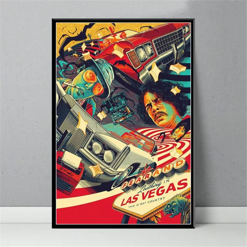 FEAR & LOATHING IN LAS VAGAS Classic Movie Canvas Print Auction (0021-2561320) | Grays Australia