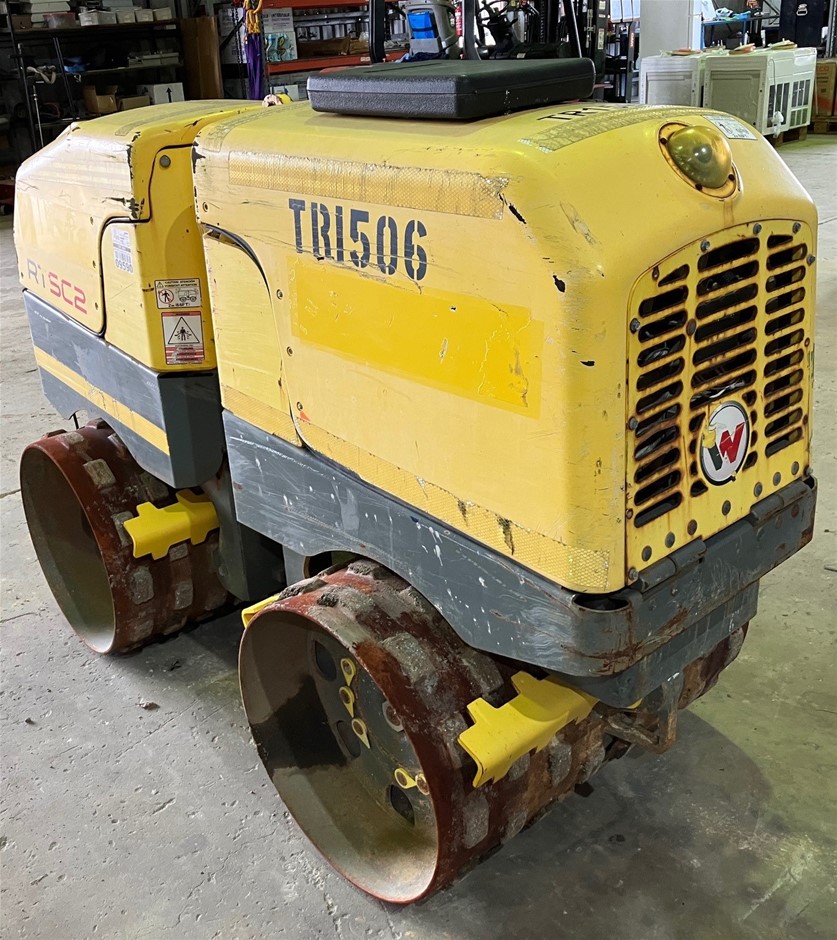 2013 WACKER RT82-SC2 Roller - Trench - Pad Foot - 1.5t (Burleigh Heads ...