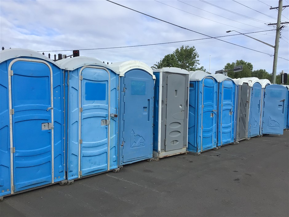 10 x Used Portable Toilet Auction (0024-5057934) | Grays Australia