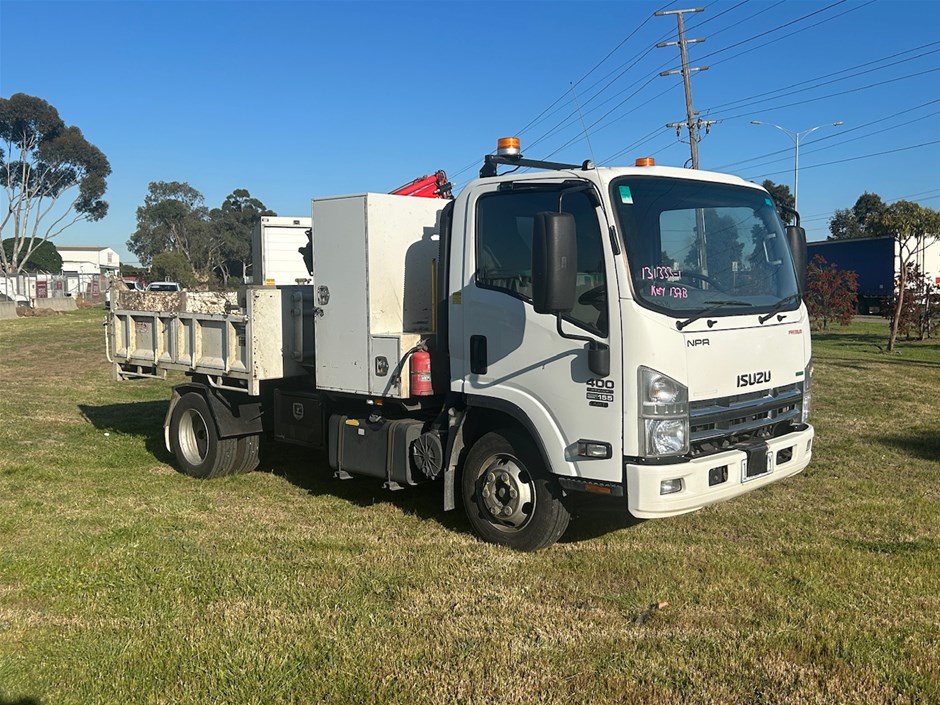2014 Isuzu NPR 400 Medium 4 x 2 Tipper Truck Auction (0001-3030639 ...