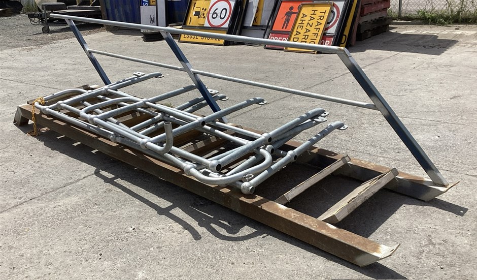 Set of Industrial Stairs and Hand Rails Auction (0048-3030695) | Grays ...