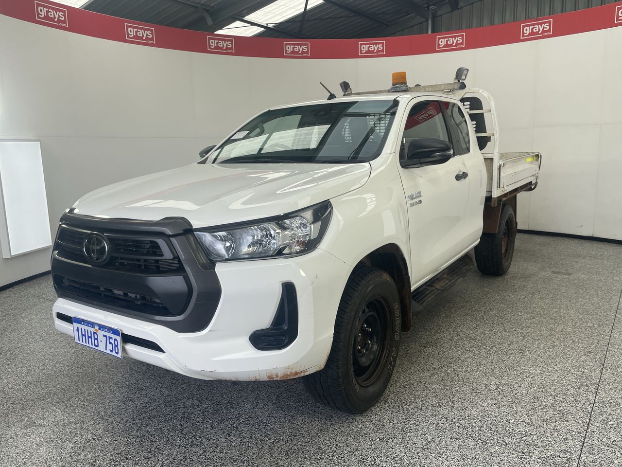 2021 Toyota Hilux 4X2 SR HI RIDER GUN136R Turbo Diesel Automatic Ute ...