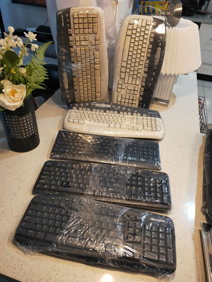 6 x Computer Keyboard Auction (0160-3030823) | Grays Australia