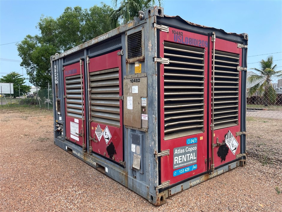 2011 Atlas Copco XATS1020 Zone 2 Air Compressor - Offshore Auction ...