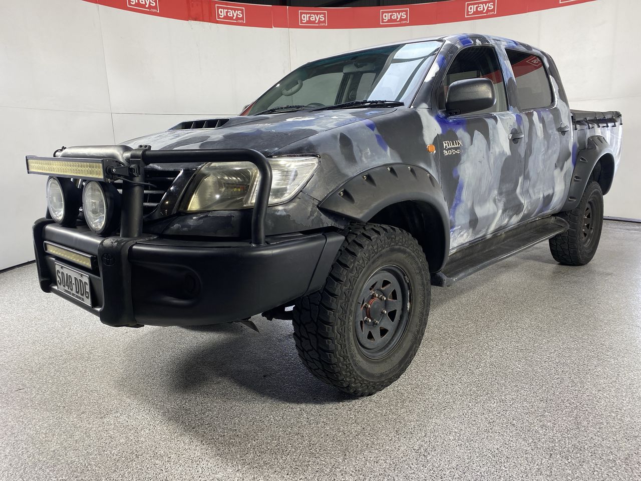 2011 Toyota Hilux 4X4 SR KUN26R Turbo Diesel Manual Dual Cab Auction ...