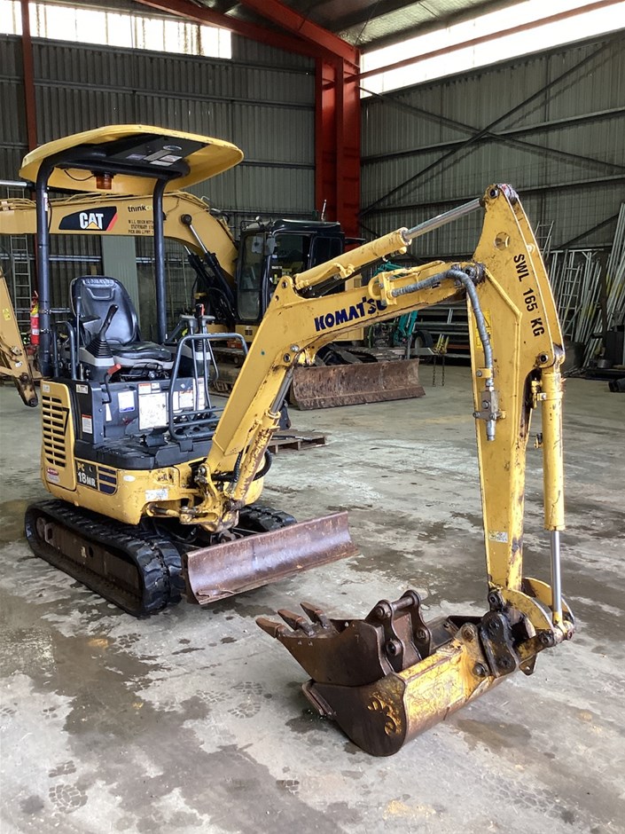 KOMATSU PC18MR-3 Mini Excavator Auction (0030-3030695) | Grays Australia