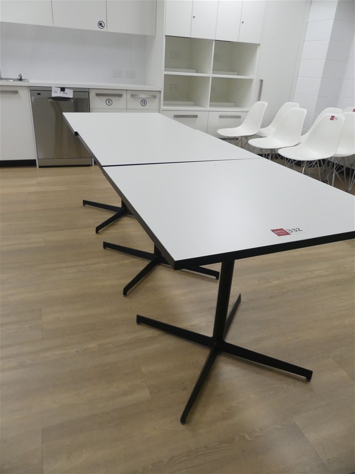 Qty 3 x Café Tables Auction (0332-5057997) | Grays Australia