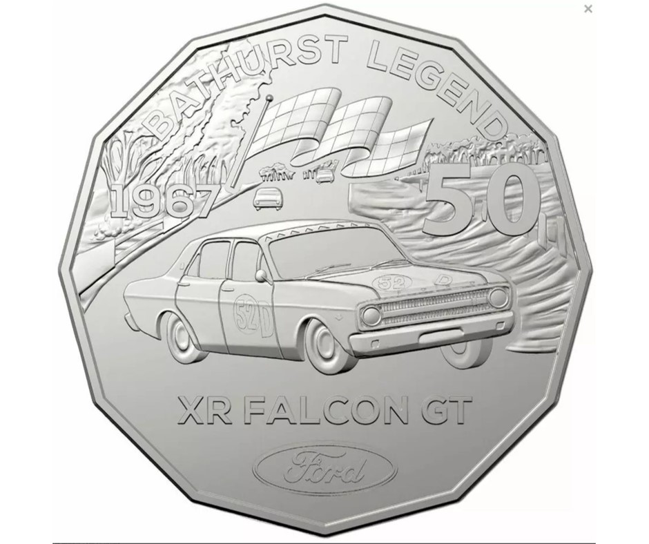 2018 Ford Motorsport High Octane 1967 XR Falcon GT Special Coin Auction ...