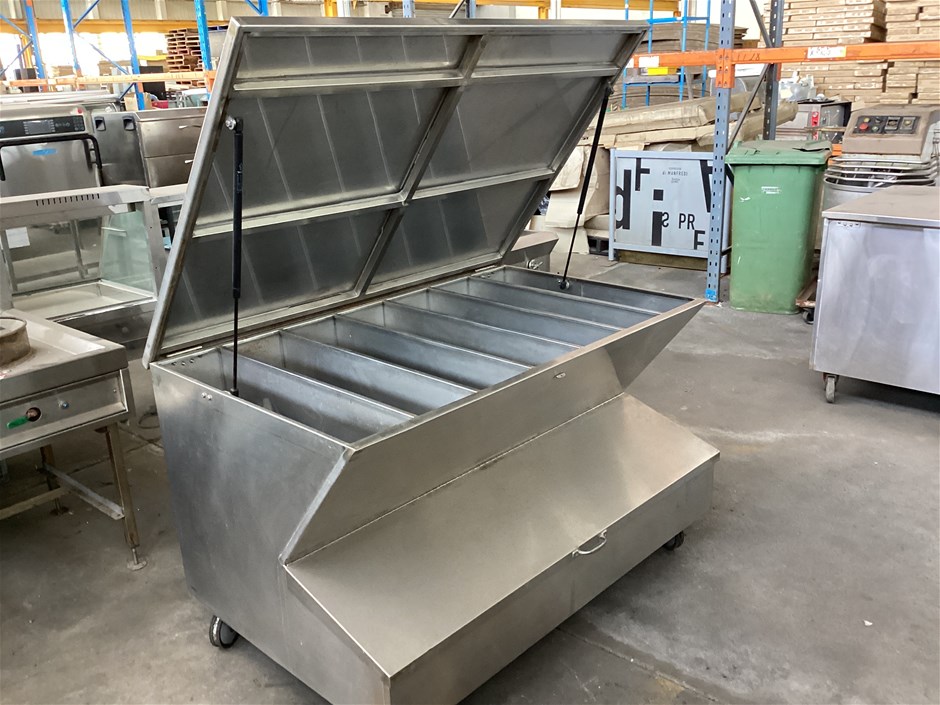 Stainless Steel Bakery Bin Auction (0045-7054457) | Grays Australia