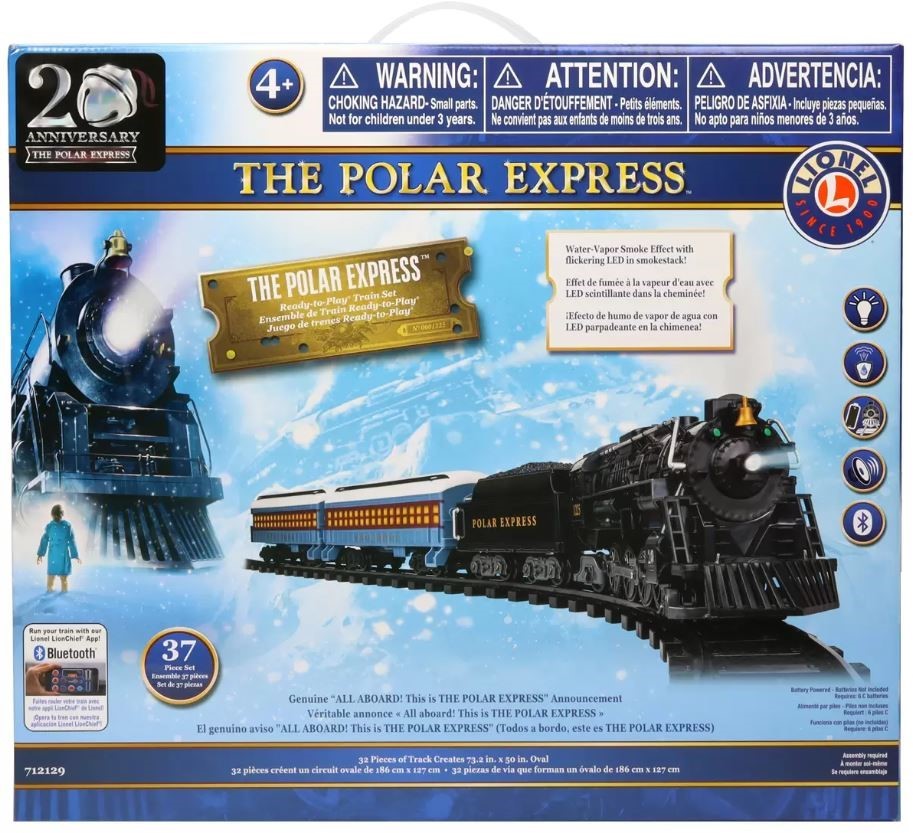 LIONEL The Polar Express Train Set. NB: Some pieces may be missing. Auction (0335-5058330 ...