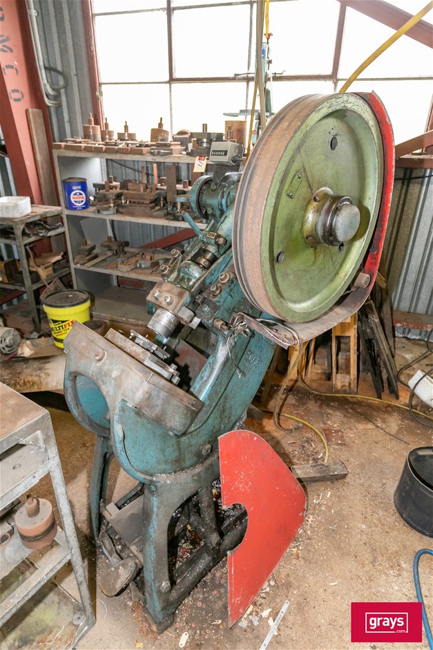 John Heine 201 A Incline Power Press Auction (0014-5058040) | Grays ...