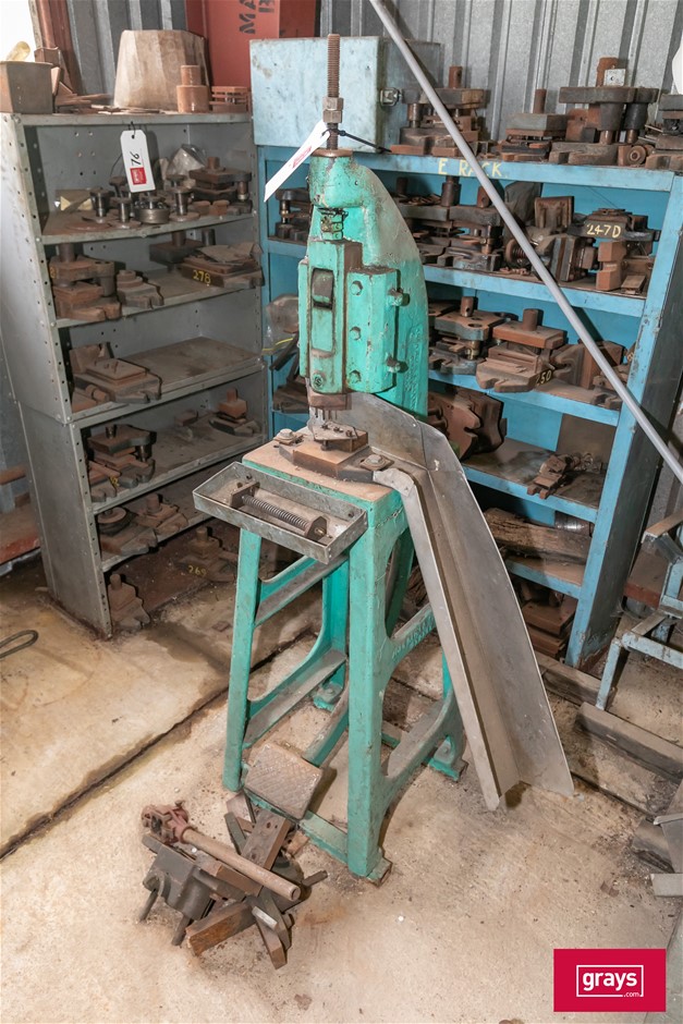 A.J. Heine Manual Foot Press Auction (0040-5058040) | Grays Australia