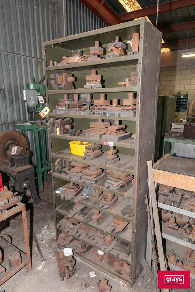 Quantity of Press Die & Shelf Unit Auction (0074-5058040) | Grays Australia