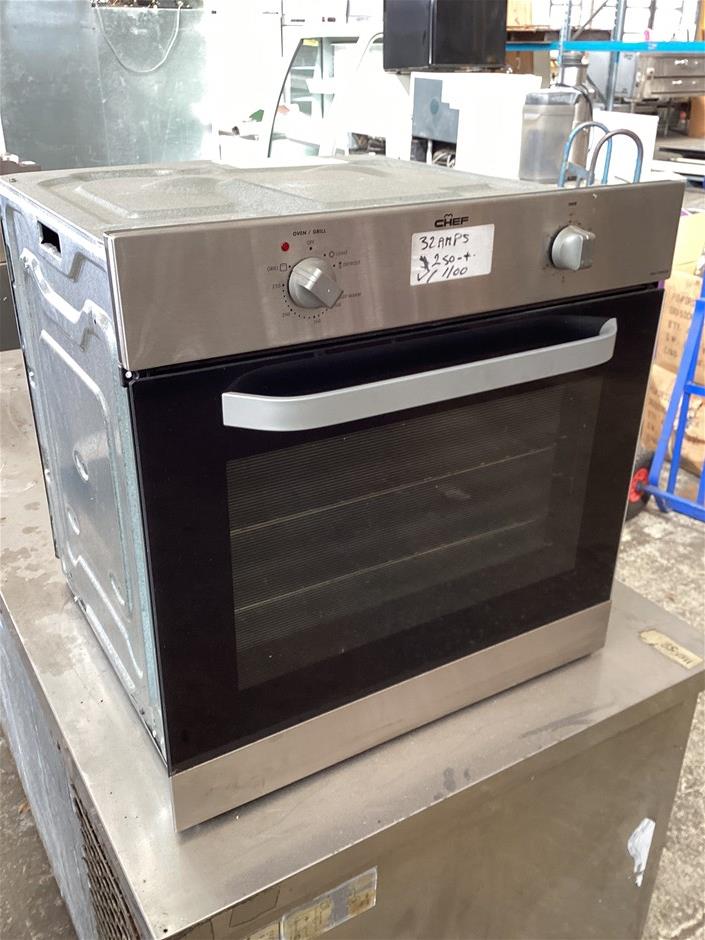 Chef 600mm Wall Oven Auction (0100-7054457) | Grays Australia
