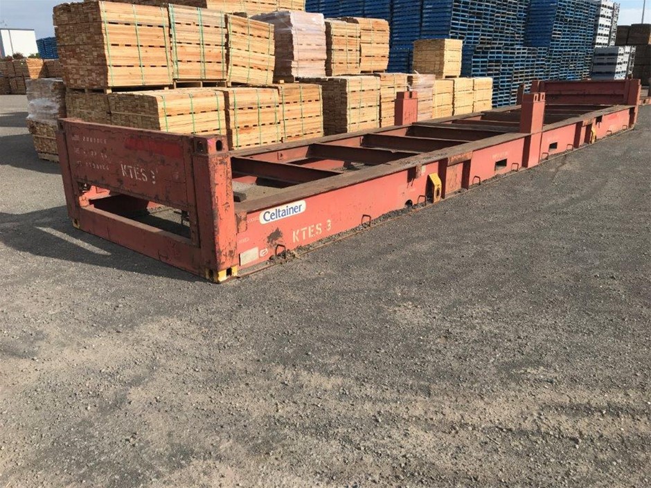 1x Celtainer 40 Foot Flat Rack Auction (0025-3030621) | Grays Australia