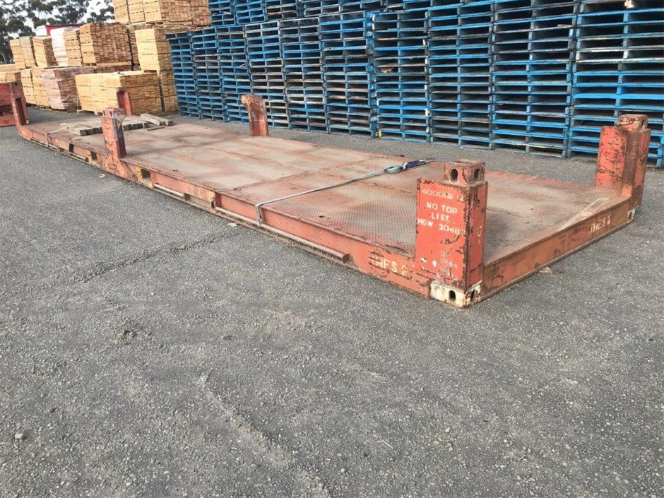 1x Celtainer 40 Foot Flat Rack Auction (0027-3030621) | Grays Australia