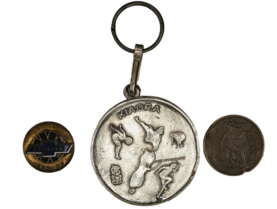 3 x NZ assorted medals/token incl. 1 x 1974 Xth British Commonwealth ...