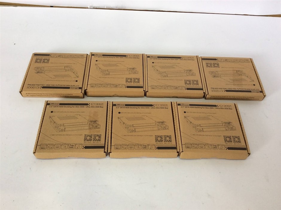 ICY DOCK 2.5" SATA HDD Docking for Slim ODD / Ultra Slim ODD Bay New *7 ...