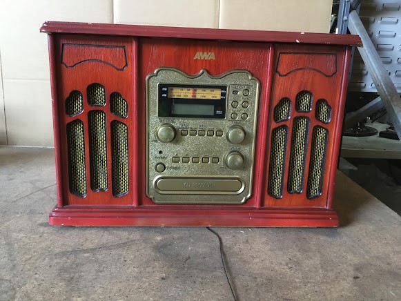 AWA E-6906 Turntable With Cassette CD Player and Recorder Auction (0027 ...