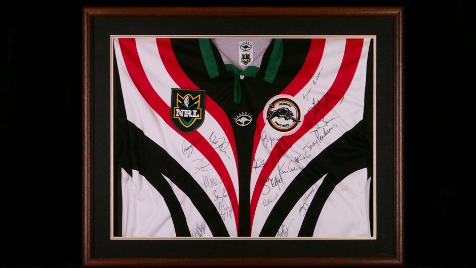 Signed Penrith Nrl Jersey (18x Signatures) Auction (0062-2561916 ...