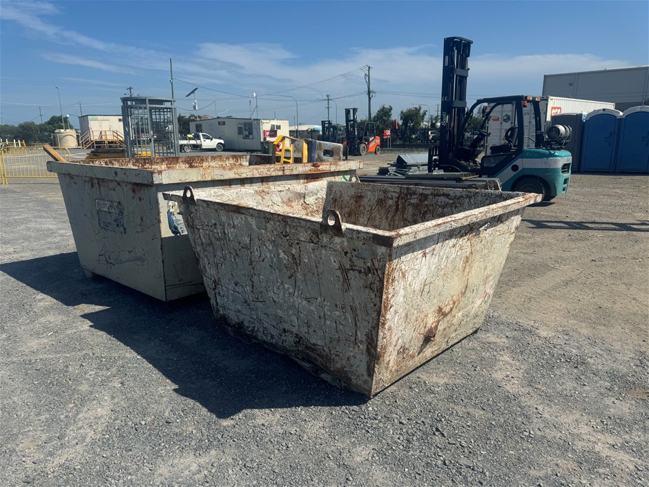 Industrial Skip Bins (Qty 2) Auction (0003-7054723) | Grays Australia