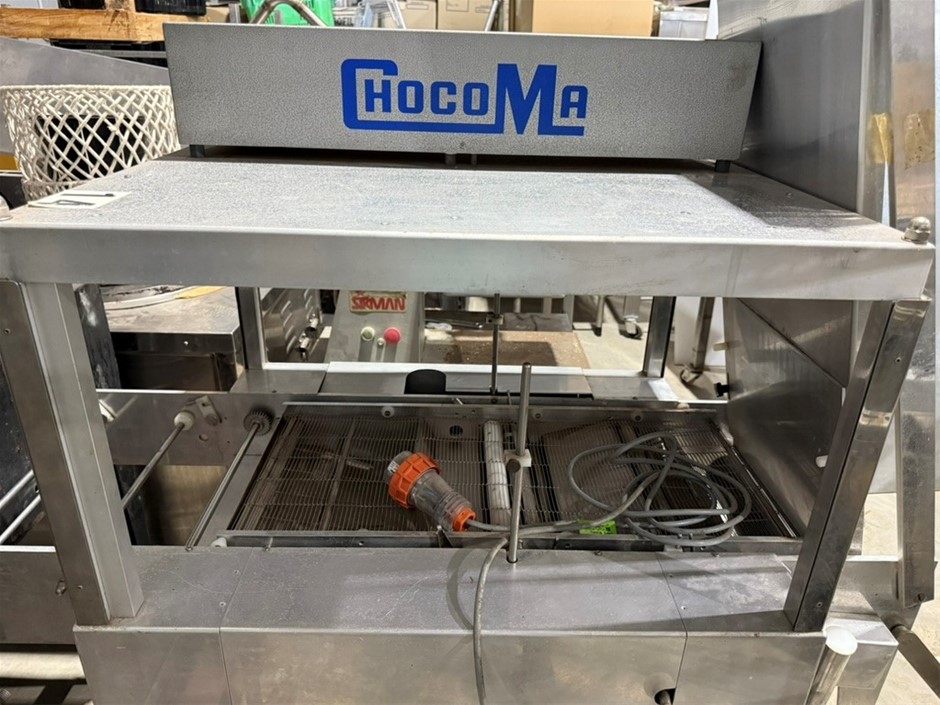 ChocoMa Chocolate Enrober 2MP32ICE (Not used in 6 years) Auction (0001 ...