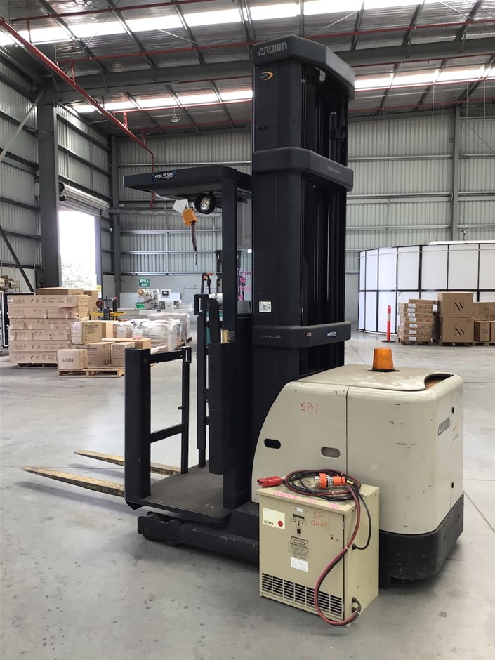 CROWN SP 3450H Order Picker Forklift Auction (0007-3031159) | Grays ...