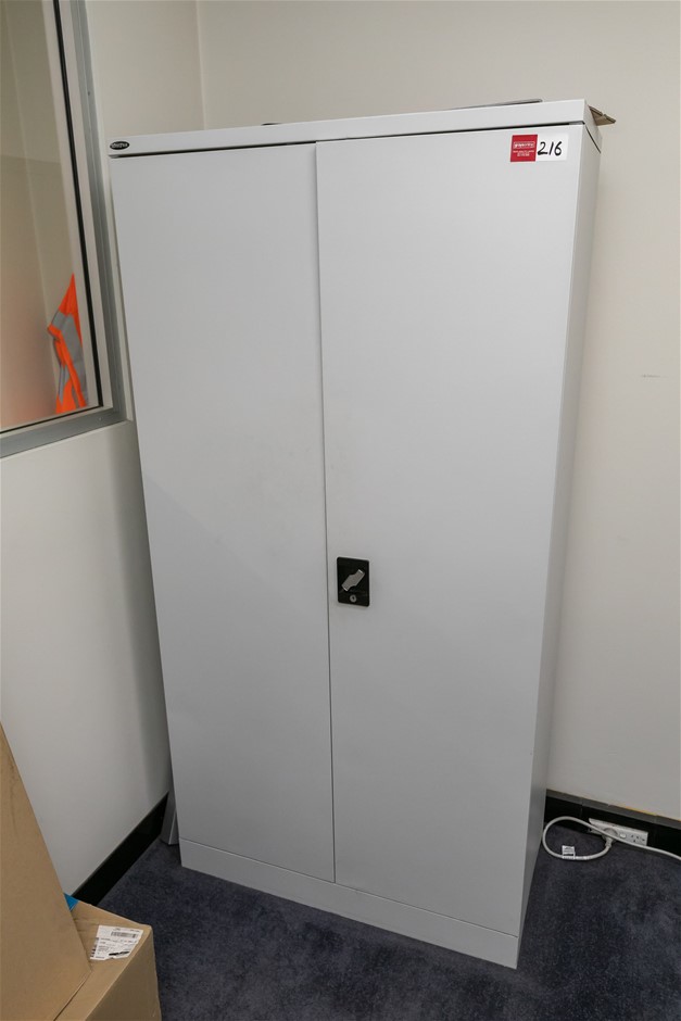 Surefile 2 Door Sheet Steel Storage Cabinet Auction (0216-5058397 ...