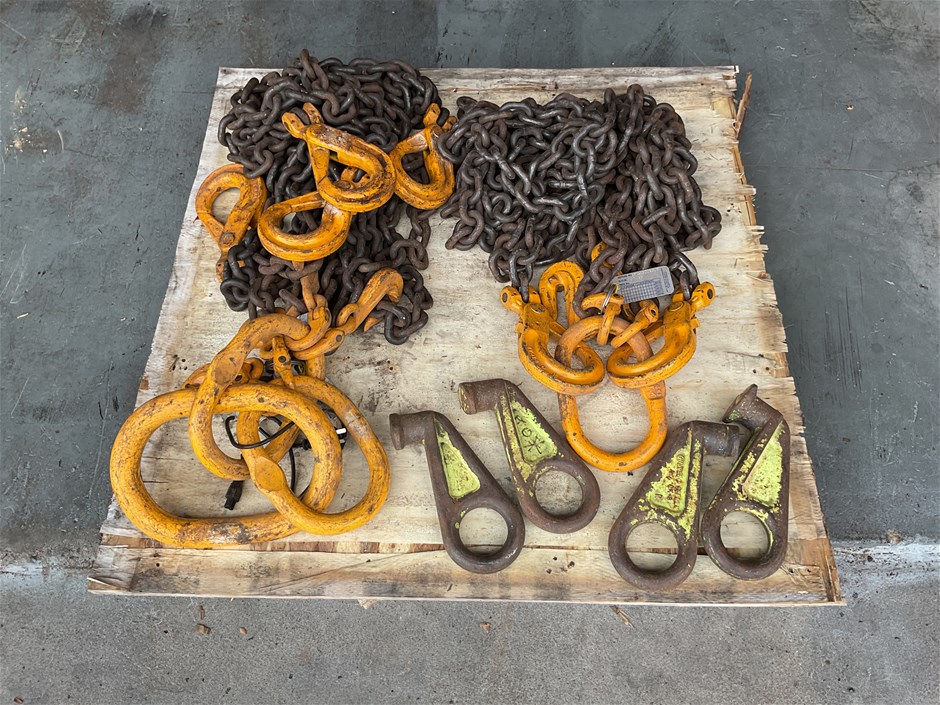Container Lifting Lugs & Crane Lifting Chains Auction (0006-8019536 ...