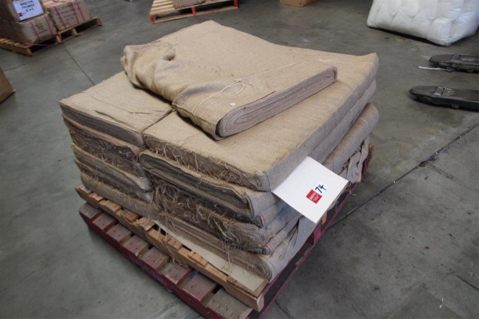 13x Bundle of Unused Hessian Cloth Auction (0074-5058177) | Grays Australia