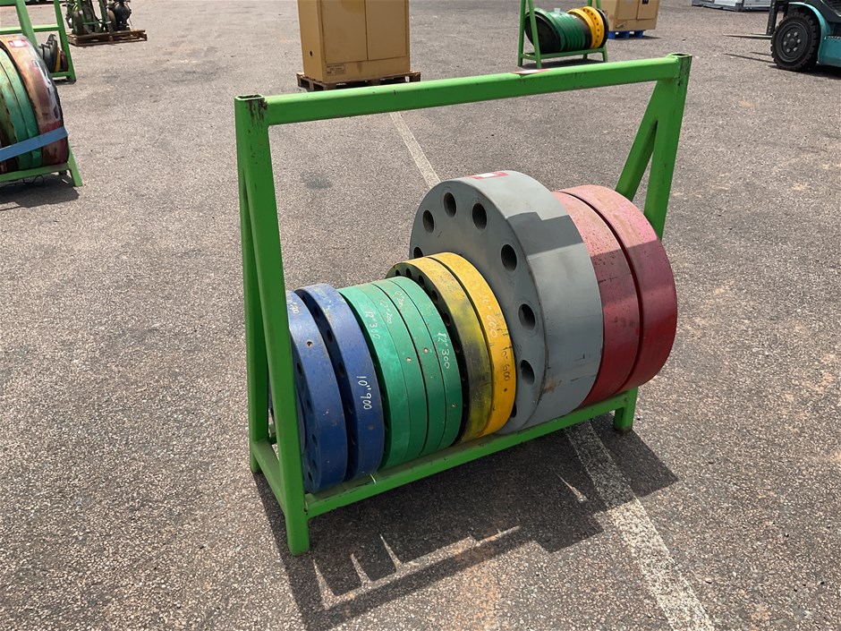 Racking with Assorted Flanges Auction (0058-8019536) | Grays Australia