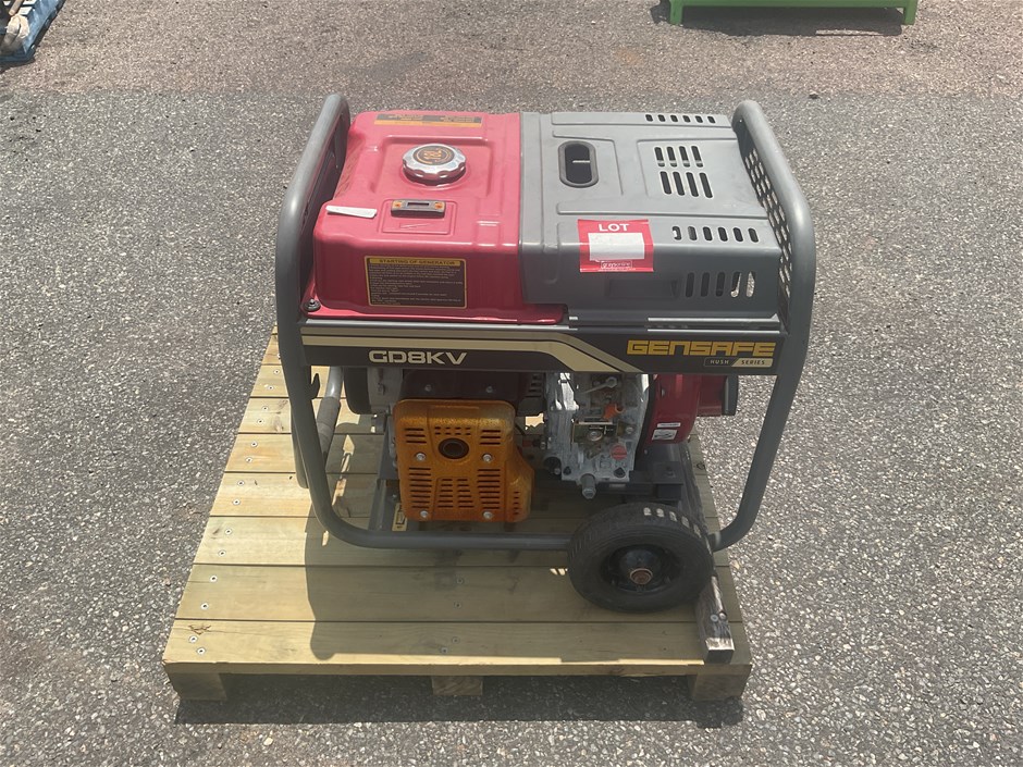 Gensafe GD8KV Generator Auction (0064-8019536) | Grays Australia