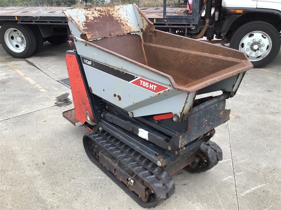 Tracker T85 1.1HT 800kg Site Dumper Auction (0016-5058608) | Grays ...